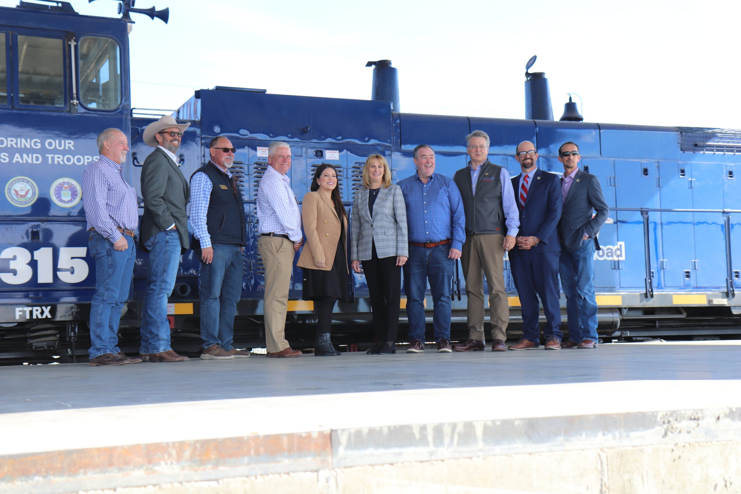 Loading dock completed as part of Merced County inland port