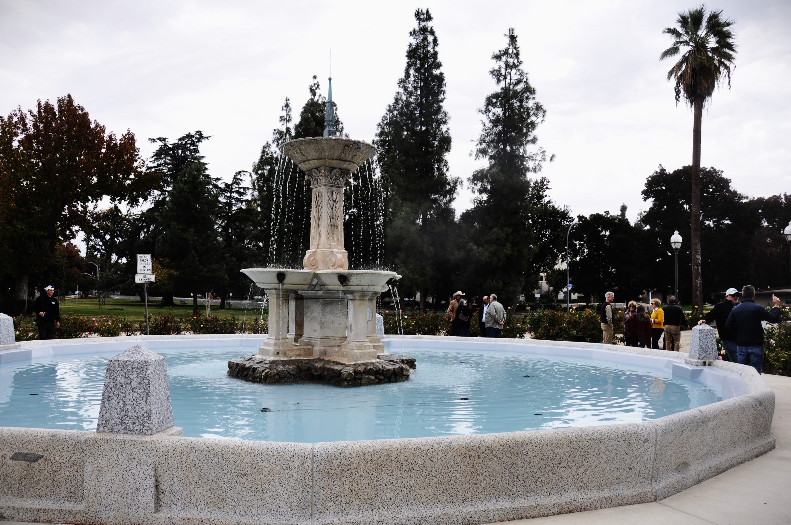Merced’s iconic Laura Fountain returns after $300K restoration