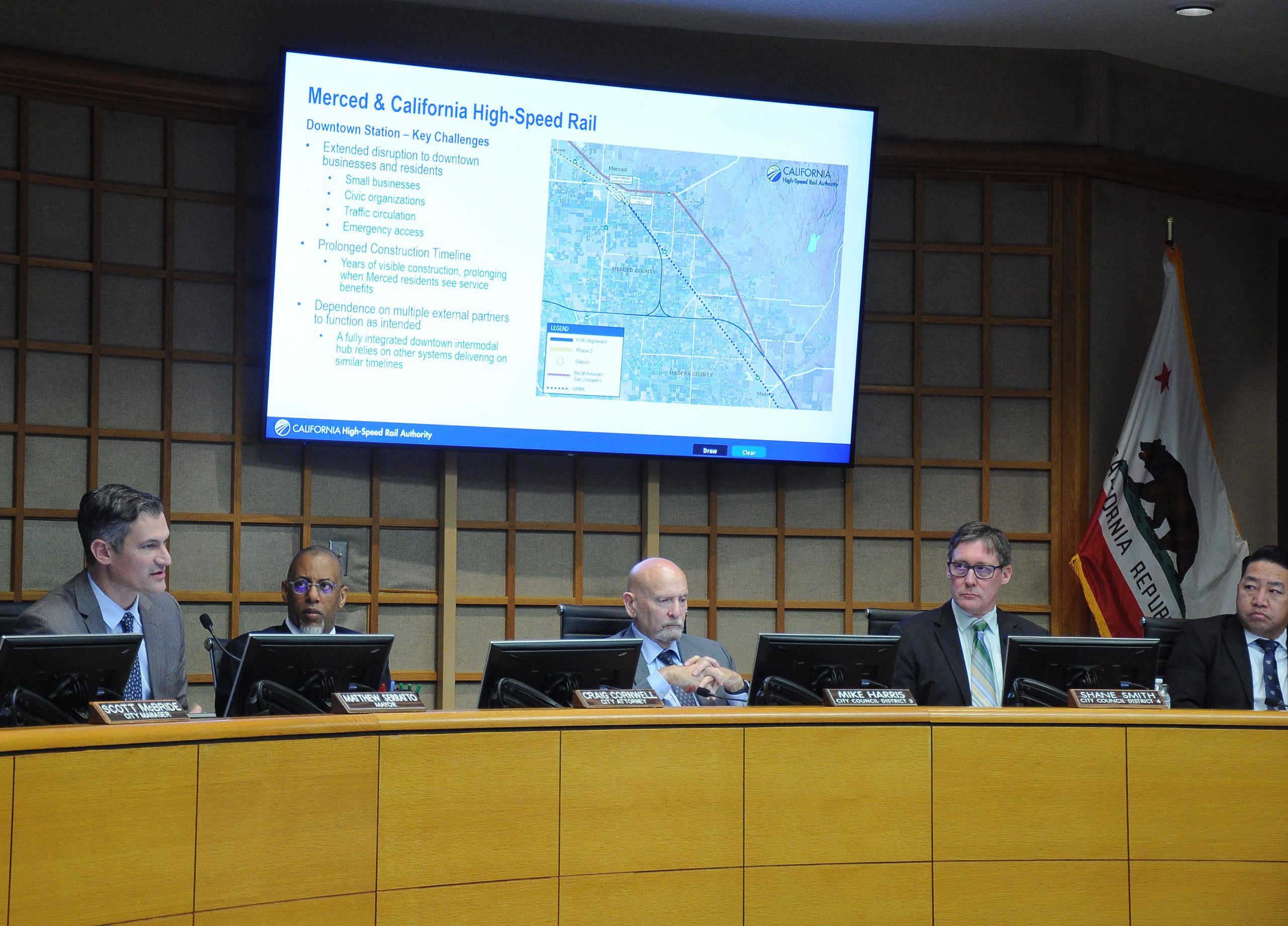 Rail Authority proposes new Merced bullet train station outside city ...